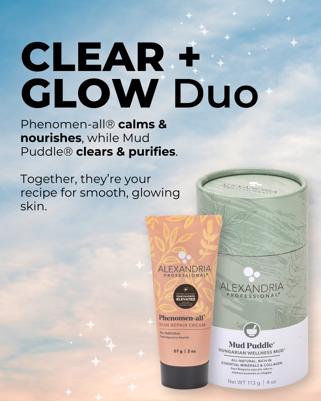Clear + Glow Duo – Alexandria Professional